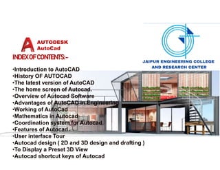 Introduction to Autocad | PPT