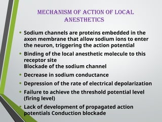 Local Anesthesia | PPTX