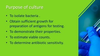 isolation and cultivation of bacteria 3rd sem.pptx