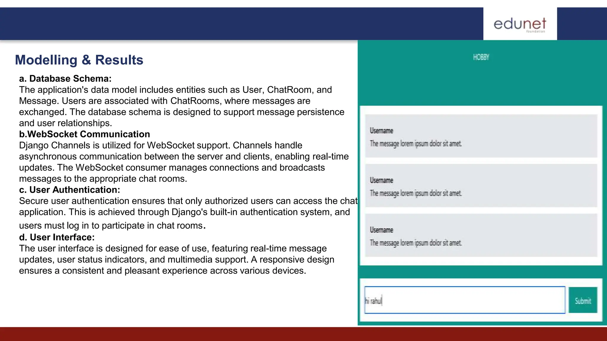 REAL TIME CHAT APPLICATION USING DJANGO.pptx