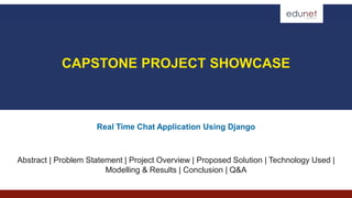 REAL TIME CHAT APPLICATION USING DJANGO.pptx