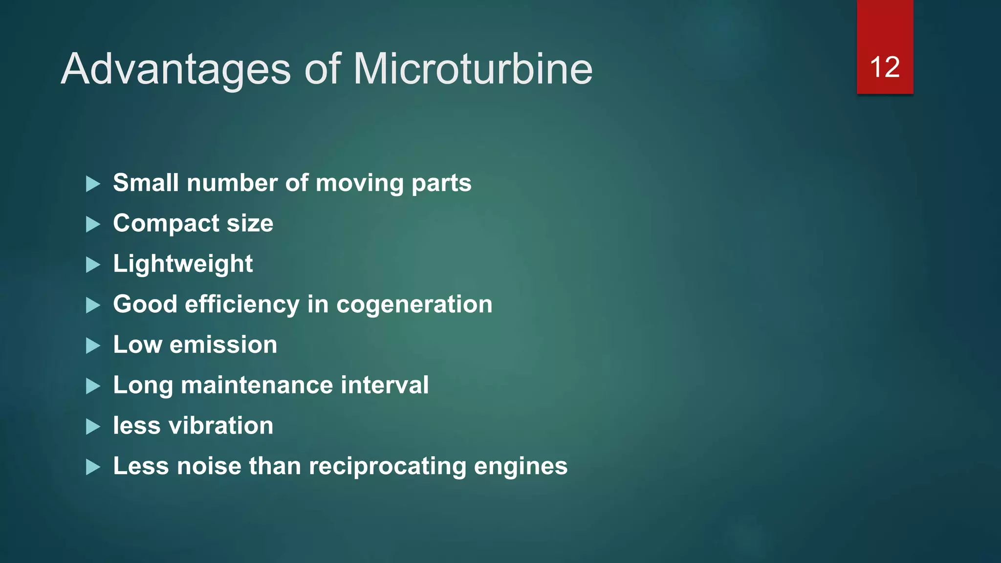 Microturbine ppt | PPTX