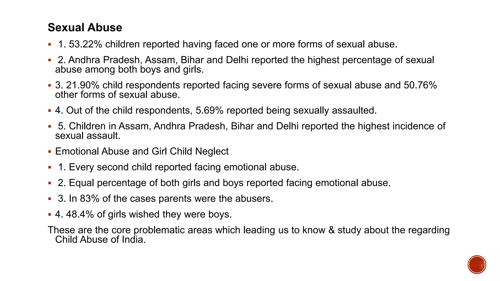 child abuse ppt | PPTX | Debated Sensitive Social Issues | Sensitive Topics