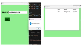 student management system by using tkinter mysql crud operation | PPTX