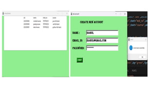 student management system by using tkinter mysql crud operation | PPTX