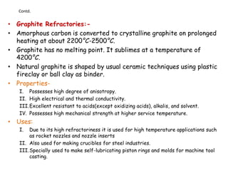 Introduction to refractory materials | PPTX