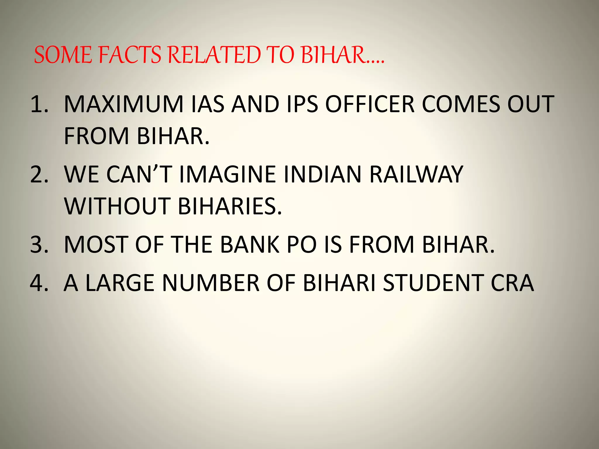 ppt on bihar | PPTX