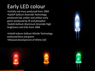 LED TECHNOLOGY FOR WONDERING FUTURE(PPT) | PPT