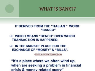 Role Of Banks In Indian Economy Presentation | PPTX