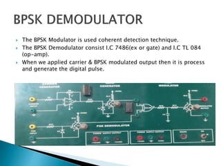 MALFUNCTIONING AND REPAIRING IN BPSK KIT | PPT