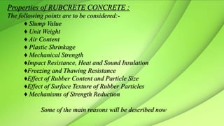 Rubcrete | PPTX