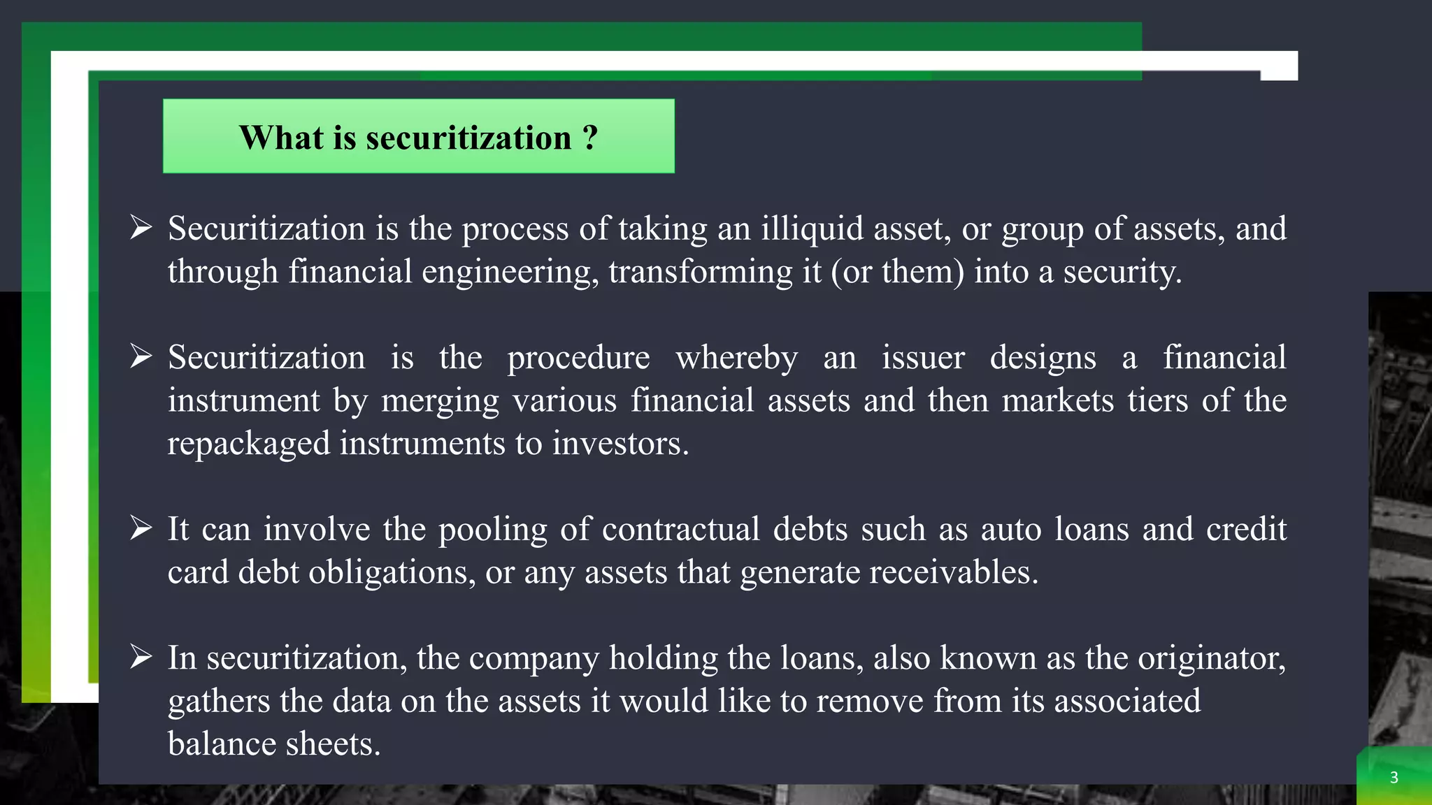 securitization Act 2002 | PPTX
