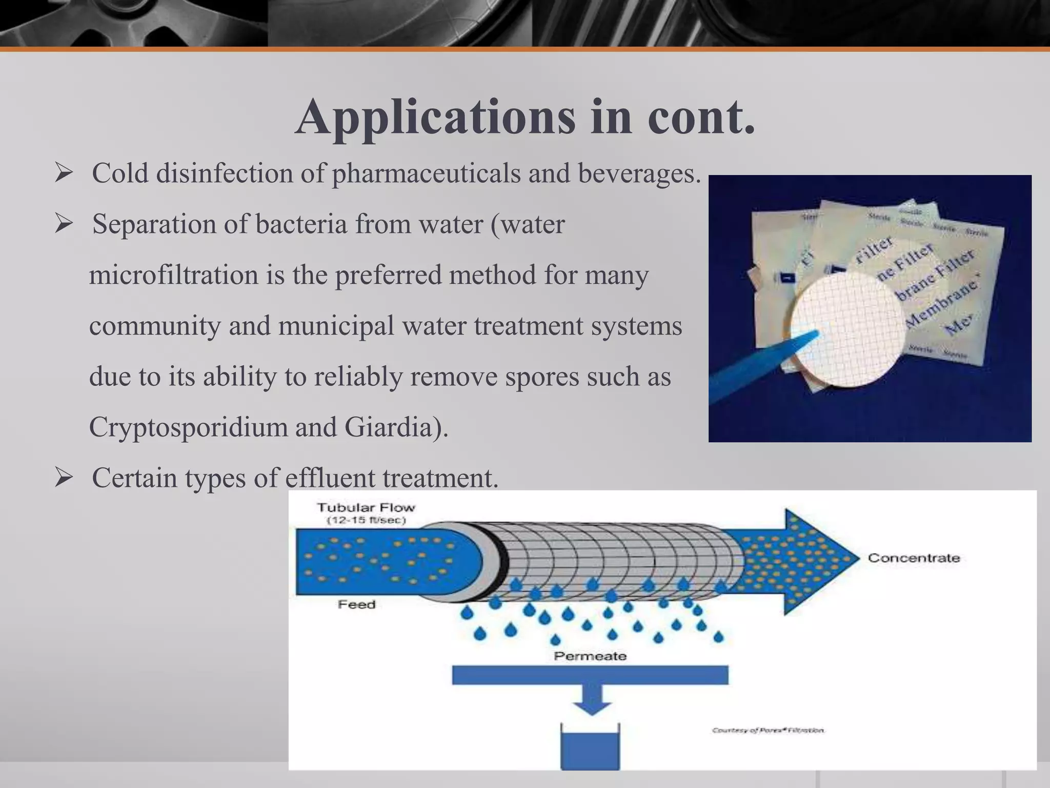 Micro-strainer and Micro-filtration in sludge disposal, food industry ...