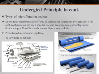 Micro-strainer and Micro-filtration in sludge disposal, food industry ...