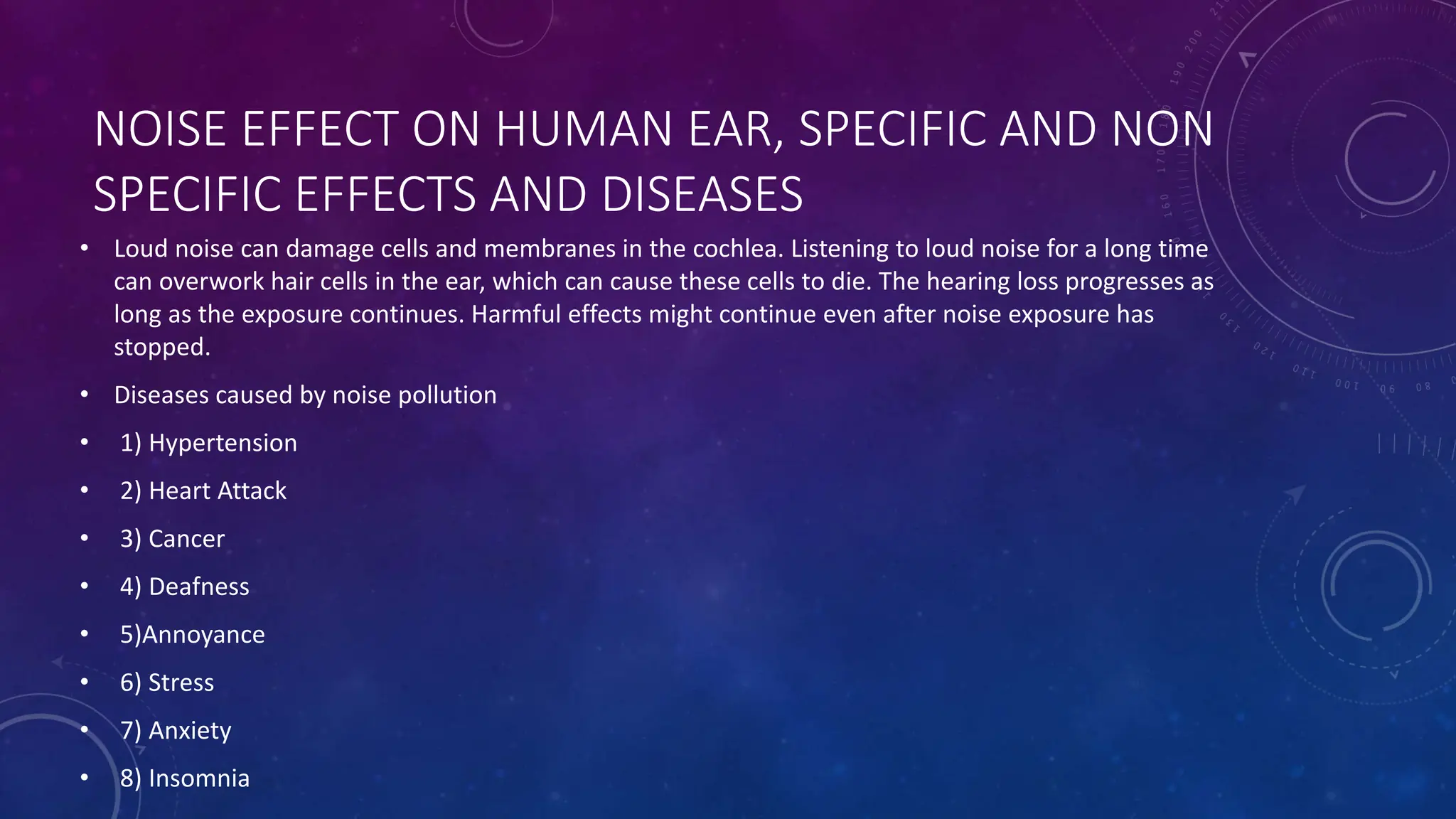 Assesment of Noise & Vibration: An Impact on Humans | PPTX