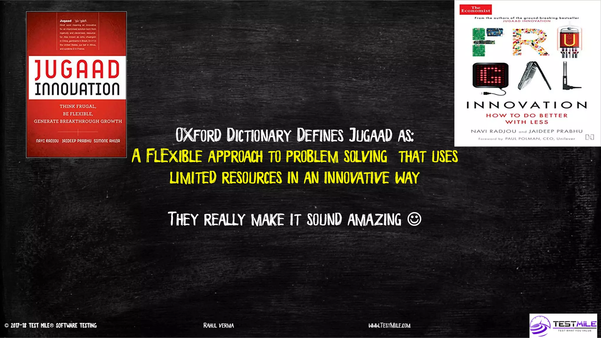 Jugaadu Automation - The Real Desi Test Automation Story | PPT