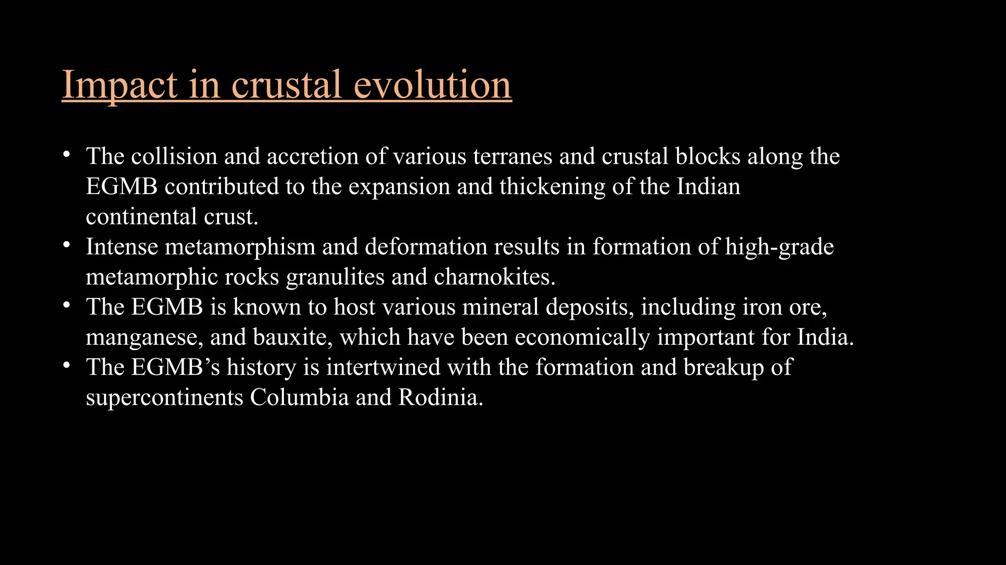 Rahul Vishwakarma (Impact of Mobile belt in Crustal evolution of India ...