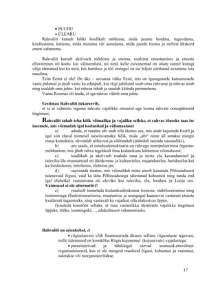 Rahvaliidu valimisplatvormi kondikava | PDF