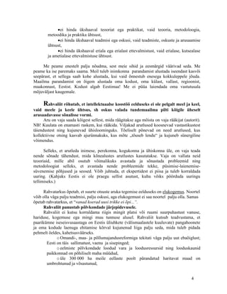 Rahvaliidu valimisplatvormi kondikava | PDF