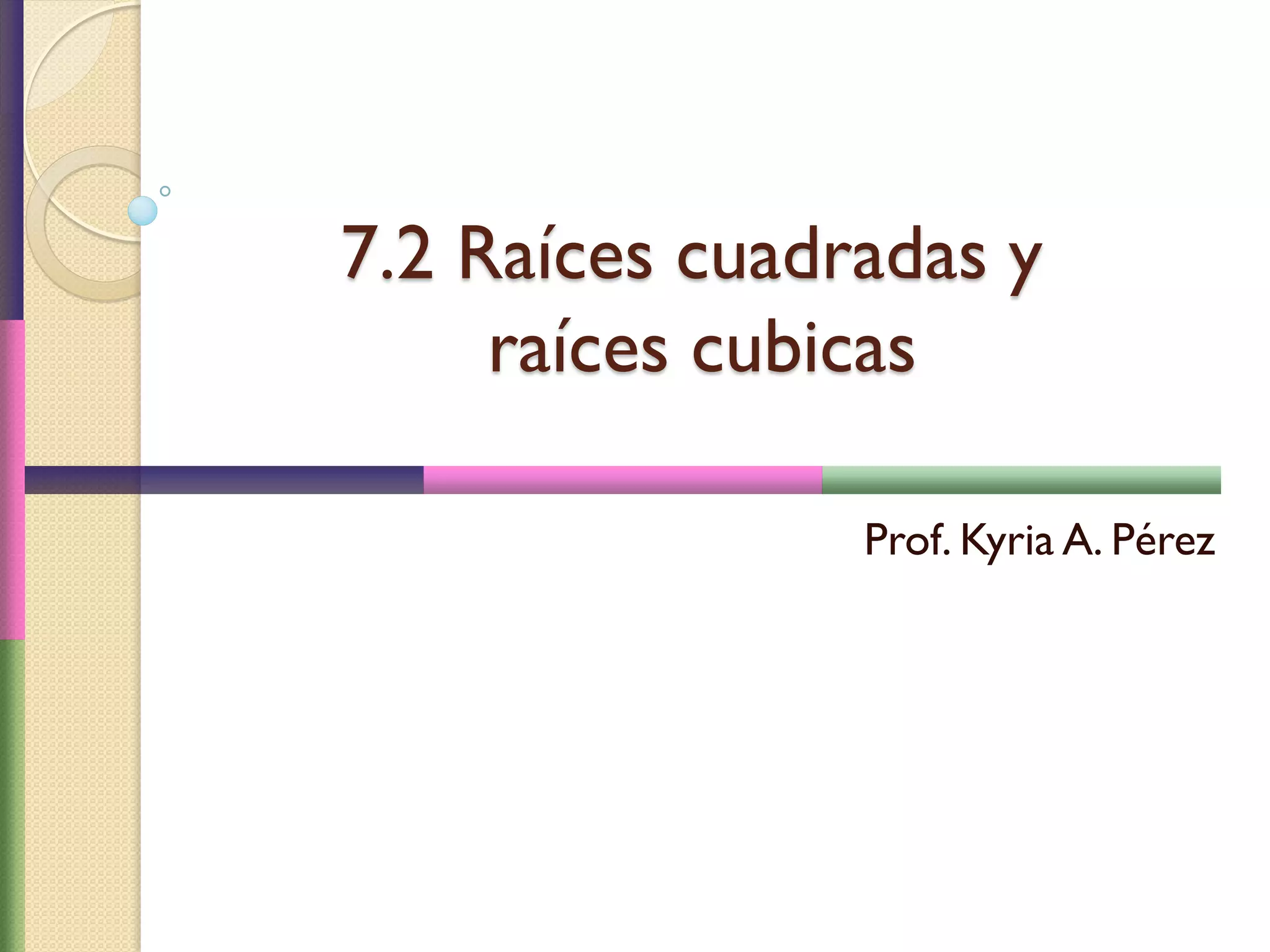 Raices cuadradas y cubicas | PDF
