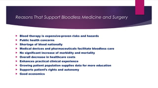 practice of bloodless medicine | PDF