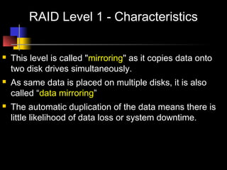 Introduction to RAID (Redundant Array of Independent Disks) | PPS