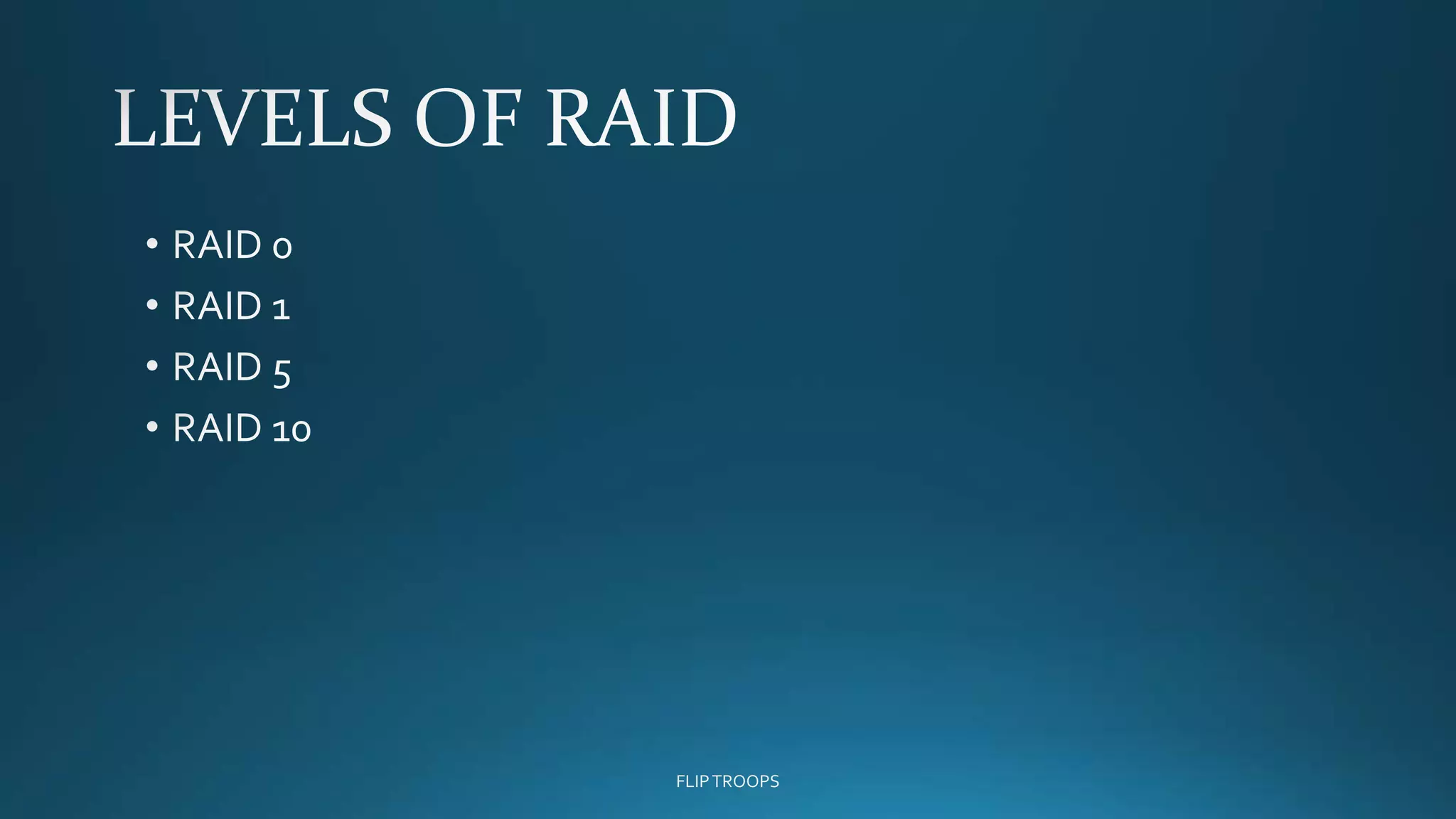 Raid | PPTX