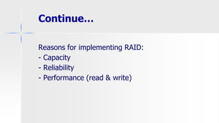 RAID | PPT