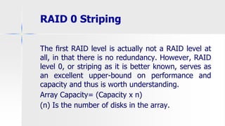 RAID | PPTX | Databases | Computer Software and Applications