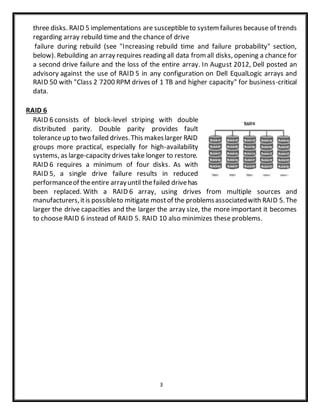 Raid (Redundant Array of Inexpensive Disks) in Computer Architecture | PDF