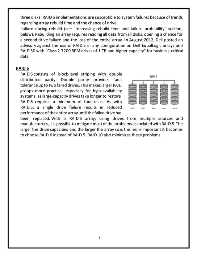 Raid Redundant Array Of Inexpensive Disks In Computer Architecture Pdf