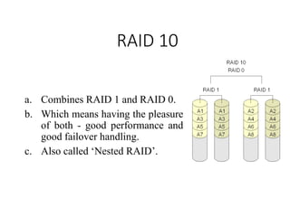 RAID (redundant array of independent disks) | PDF