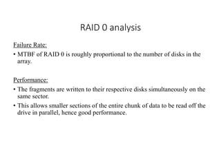 RAID (redundant array of independent disks) | PDF