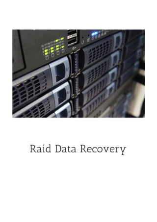 Raid data recovery Tips | PDF | Data Storage and Warehousing | Computing