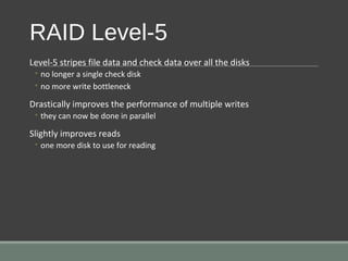 Raid : Redundant Array of Inexpensive Disks | PPT