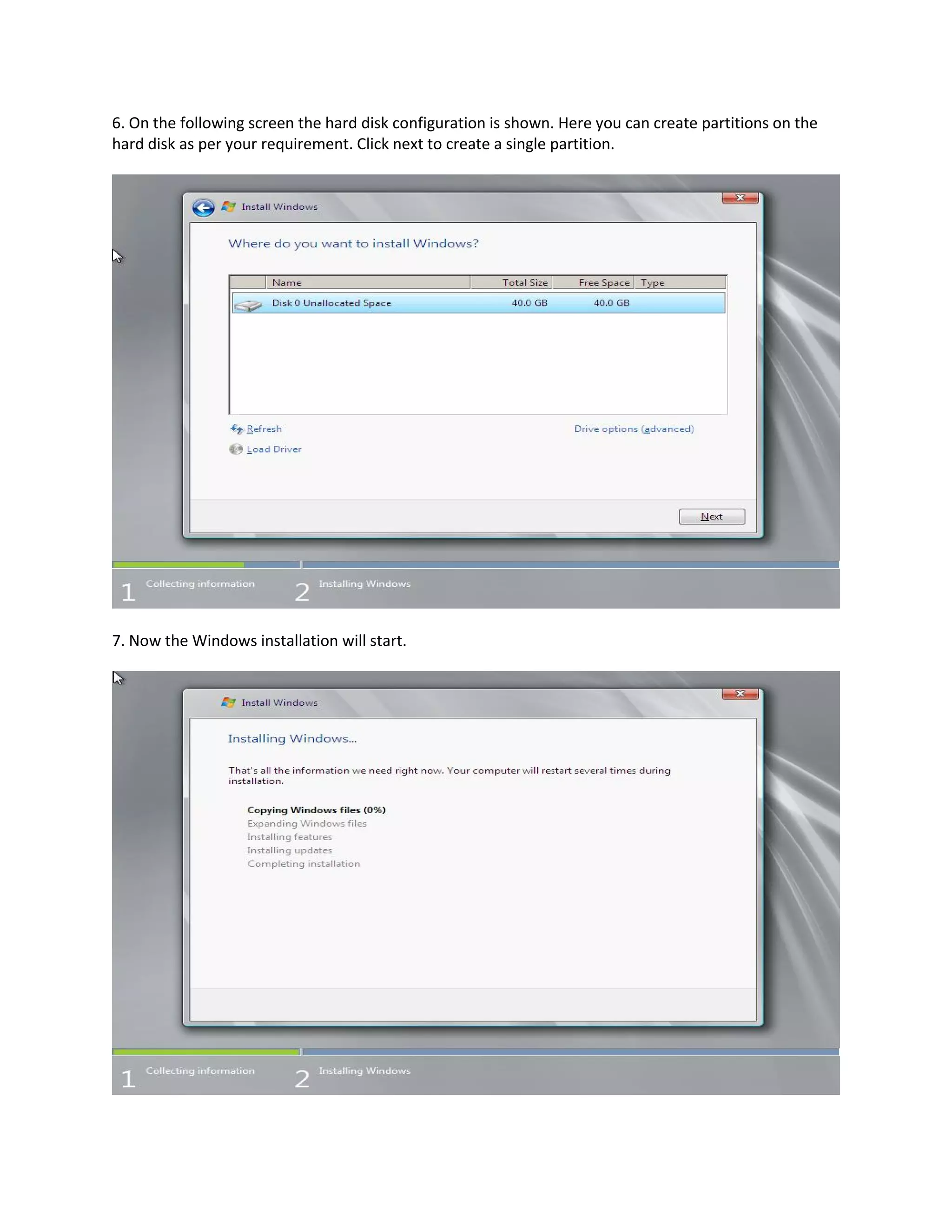 Raid 1 and raid 5 configuration in windows server | PDF | Operating ...