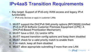 Raiders of the lost Ark (read IPv6 CPE) | PPT