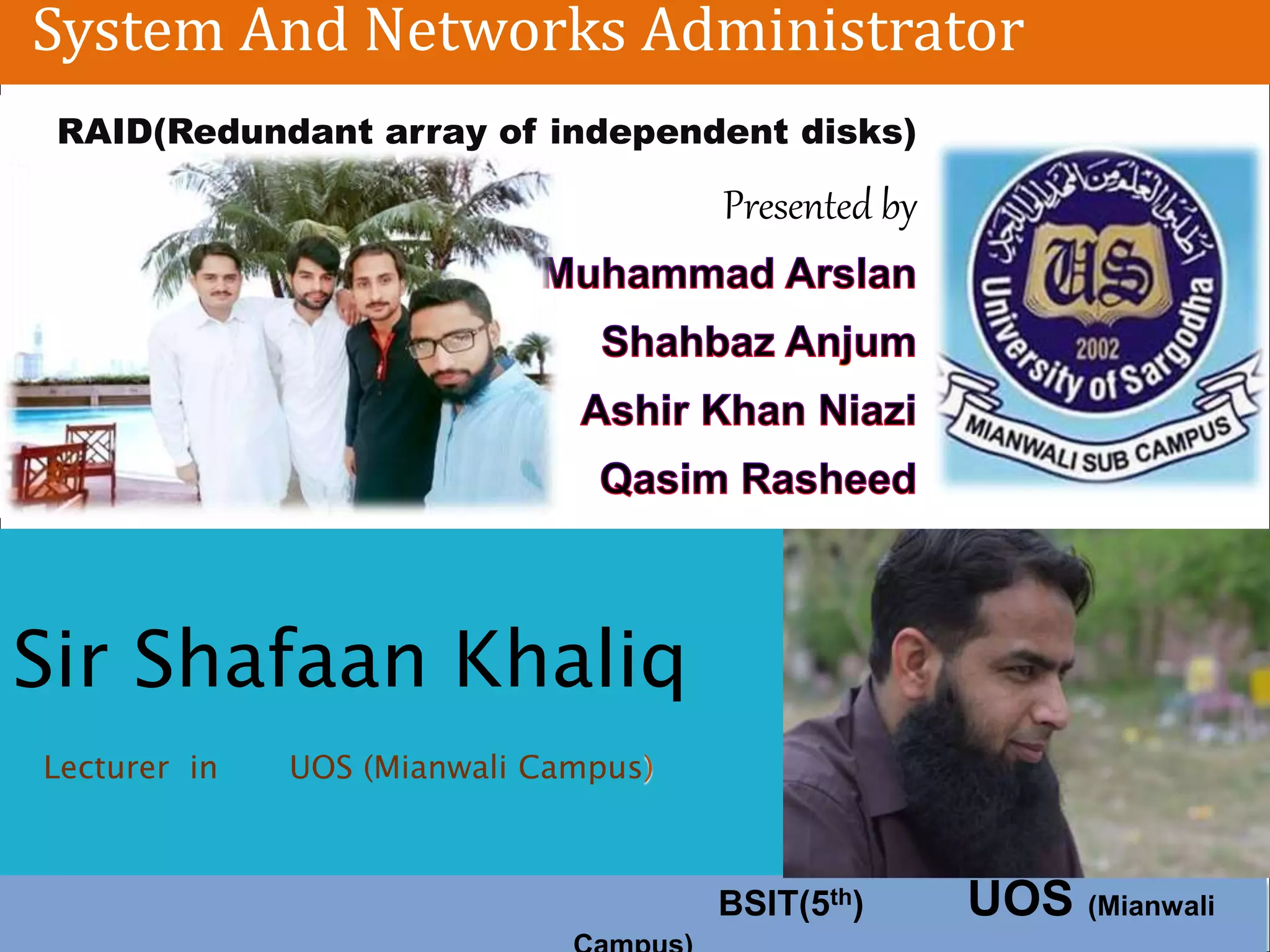 RAID its types | PPT