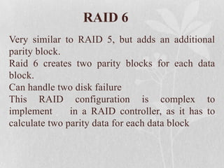 Raid level 4 | PPTX