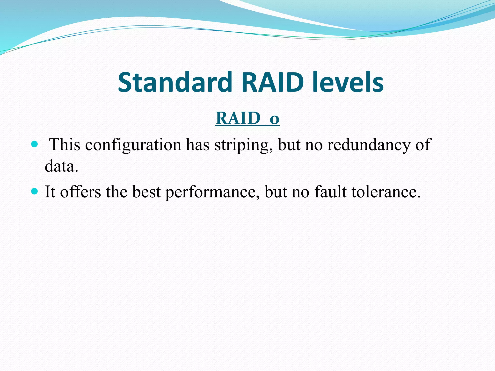 Raid levels | PPT