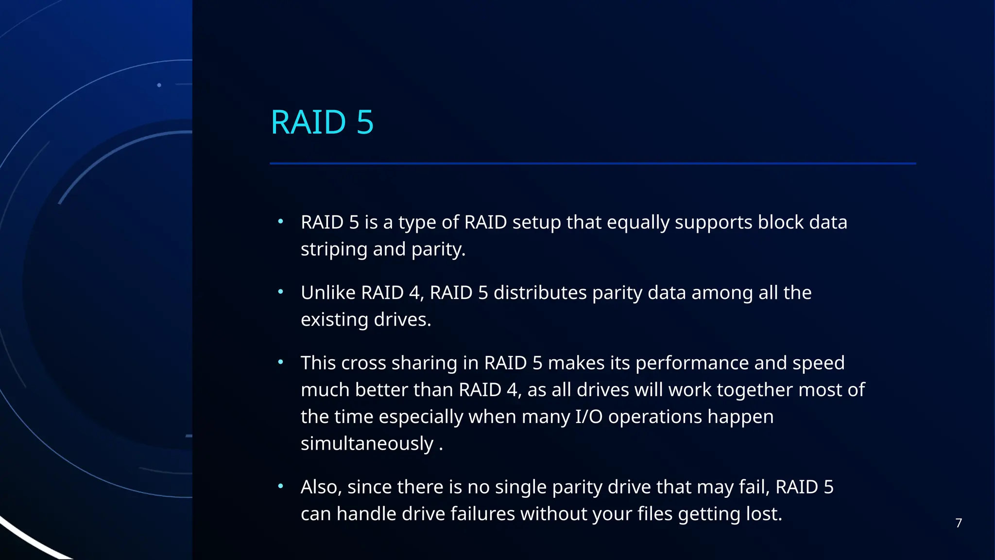 RAID MAIN DIFFERENCESRAID MAIN DIFFERENCES.pptx