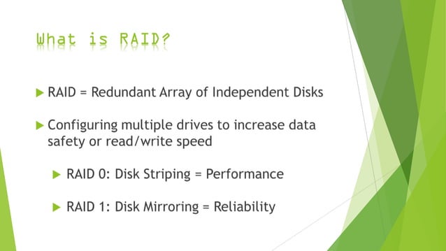 RAID 0 | PPT