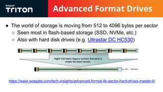 RAIDZ on-disk format vs. small blocks | PPTX