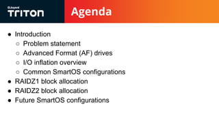 Raidz on-disk format vs. small blocks | PPT