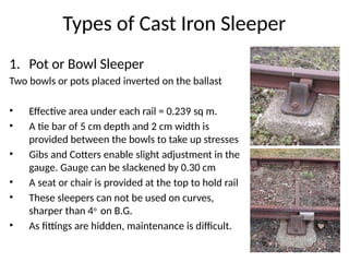 railway engineering with its components and explanations | PPTX