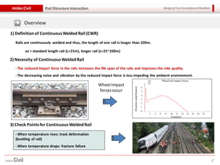 Rail bridge and composite girder bridge analysis | PDF