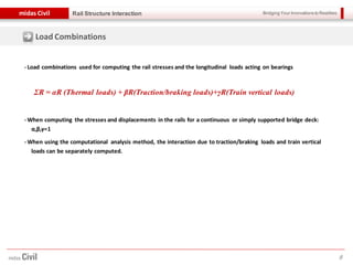 Rail bridge and composite girder bridge analysis | PDF