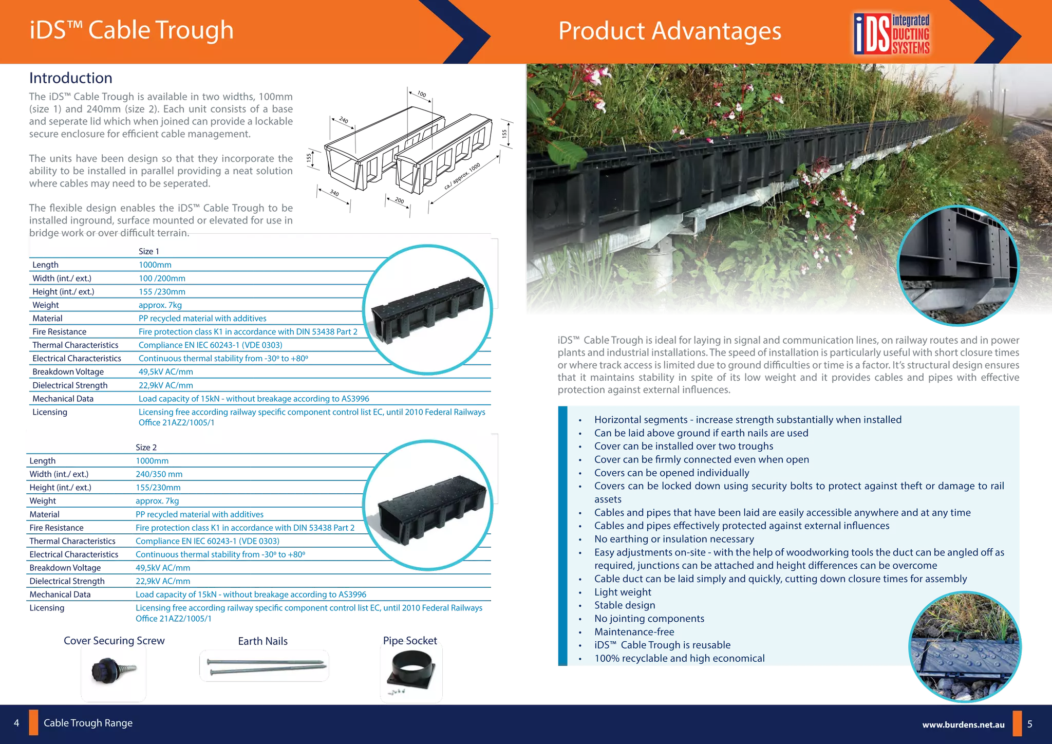 Burdens Australia Rail Sector Capabilities | PDF