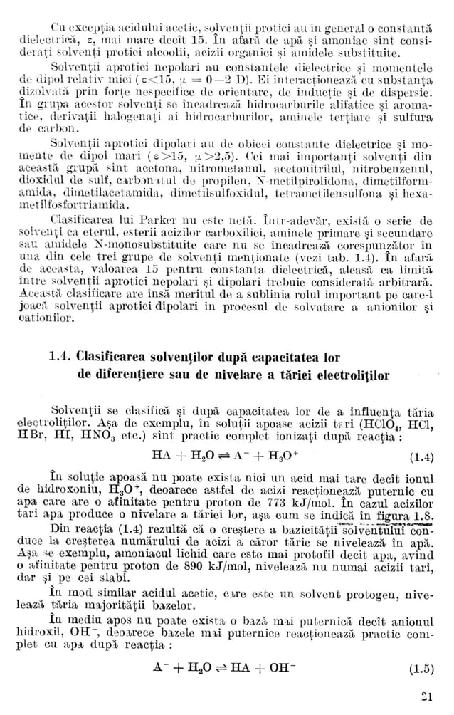 Raileanu, metodiu rolul solventilor in chimie | PDF