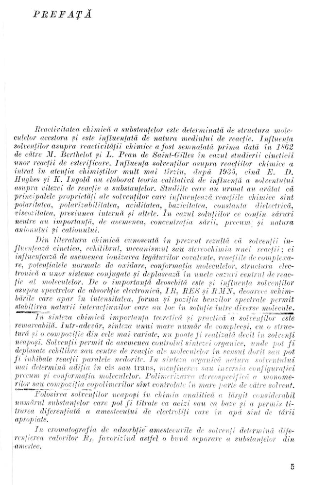 Raileanu, metodiu rolul solventilor in chimie | PDF